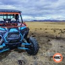 Folding Glass Windshield for Polaris RZR 1000 - Razorback Offroad™