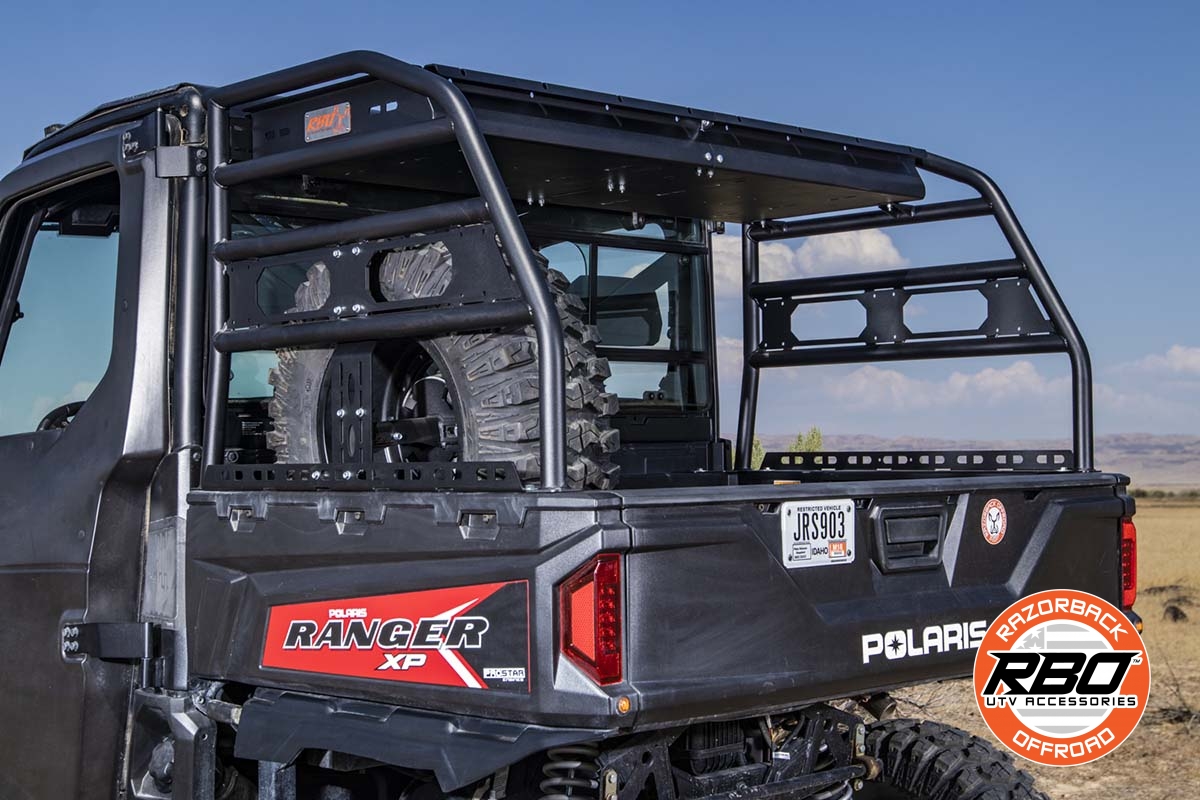 Polaris Ranger Farming/Hunting Utility Rack - Razorback Offroad™ Polaris Ranger Farming/Hunting Utility Rack - Razorback Offroad™