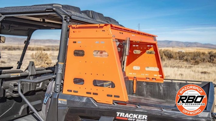 Tracker 800SX UTV's Rear Storage Rack - Razorback Offroad™