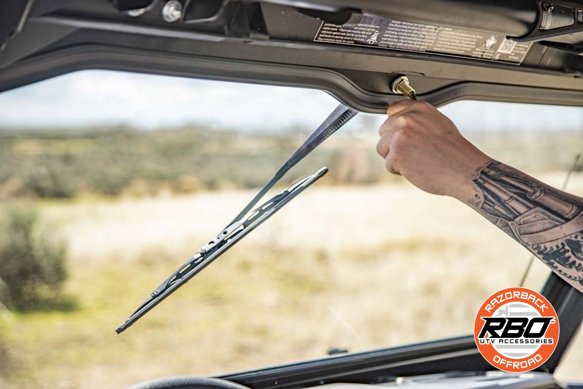 Polaris® General® Folding Windshield - RazorBack Offroad™