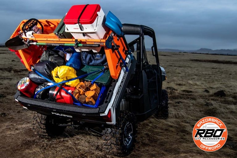 Polaris Ranger UTV Rear Storage Rack - Razorback Offroad™