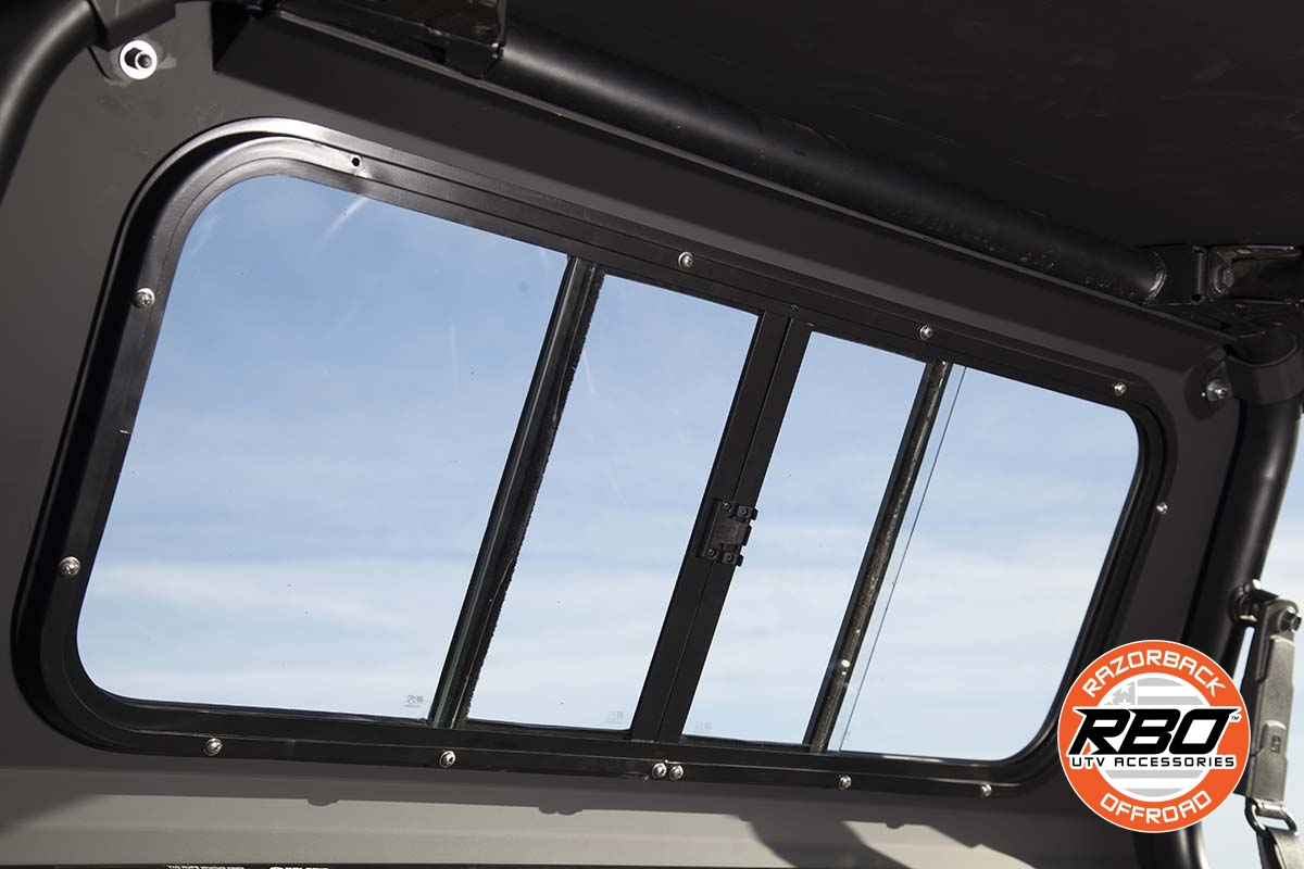 Rear Sliding Window for Polaris RZR 900 (2015-2019) - RBO™ Rear Sliding Window for Polaris RZR 900 (2015-2019) - RBO™