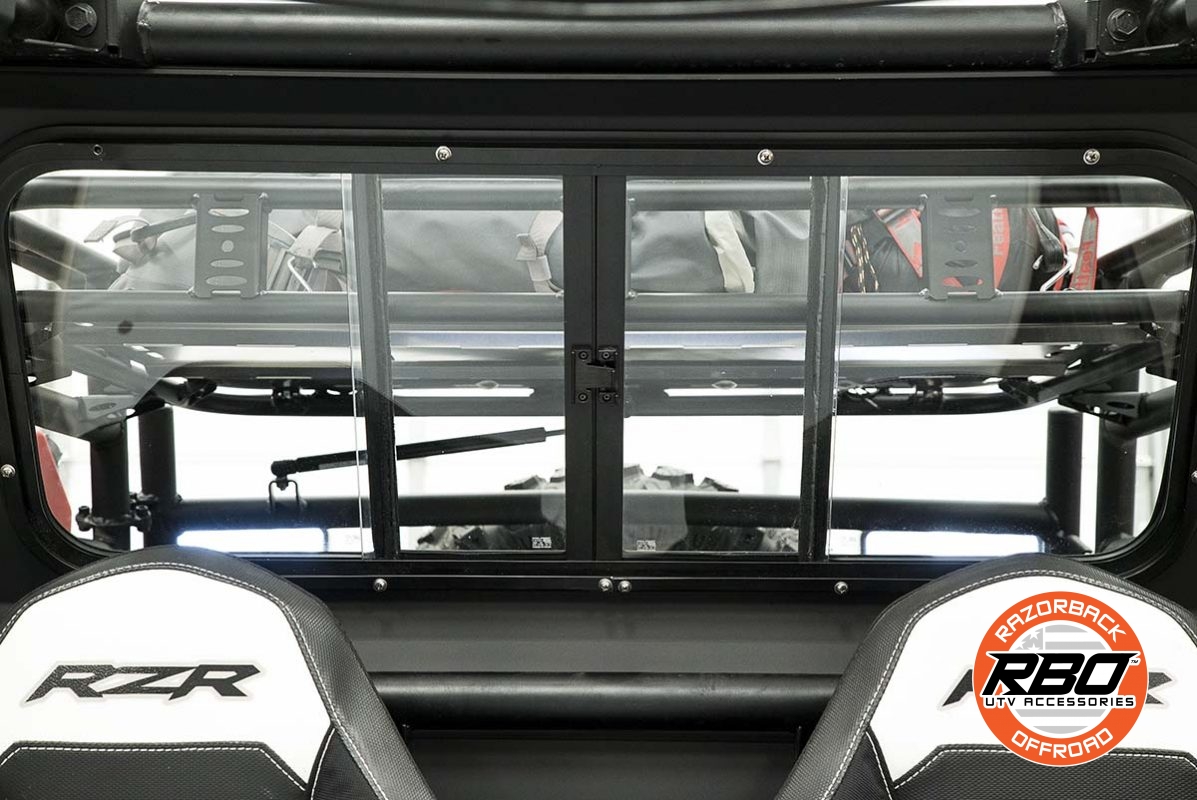 Rear Sliding Window for Polaris RZR 900 (2015-2019) - RBO™ Rear Sliding Window for Polaris RZR 900 (2015-2019) - RBO™
