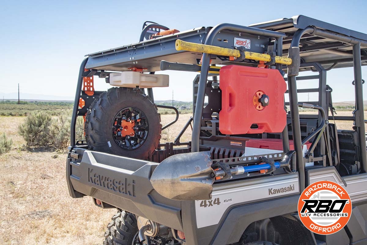 Kawasaki Mule Utility Cargo Rack - Razorback Offroad™