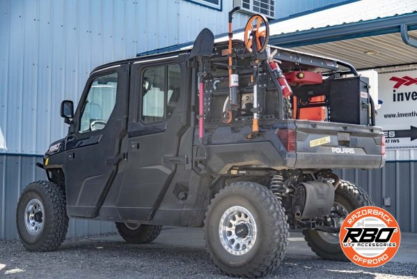 Polaris Ranger UTV Rear Storage Rack - Razorback Offroad™