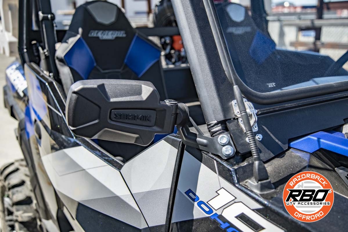 2016-Current Polaris® General®Folding Front Windshield - RazorBack Offroad™