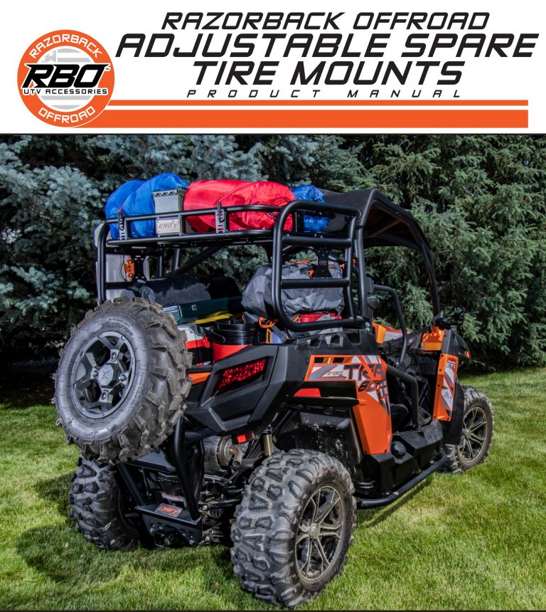 Installation and Operations Manuals - RazorBack Offroad™