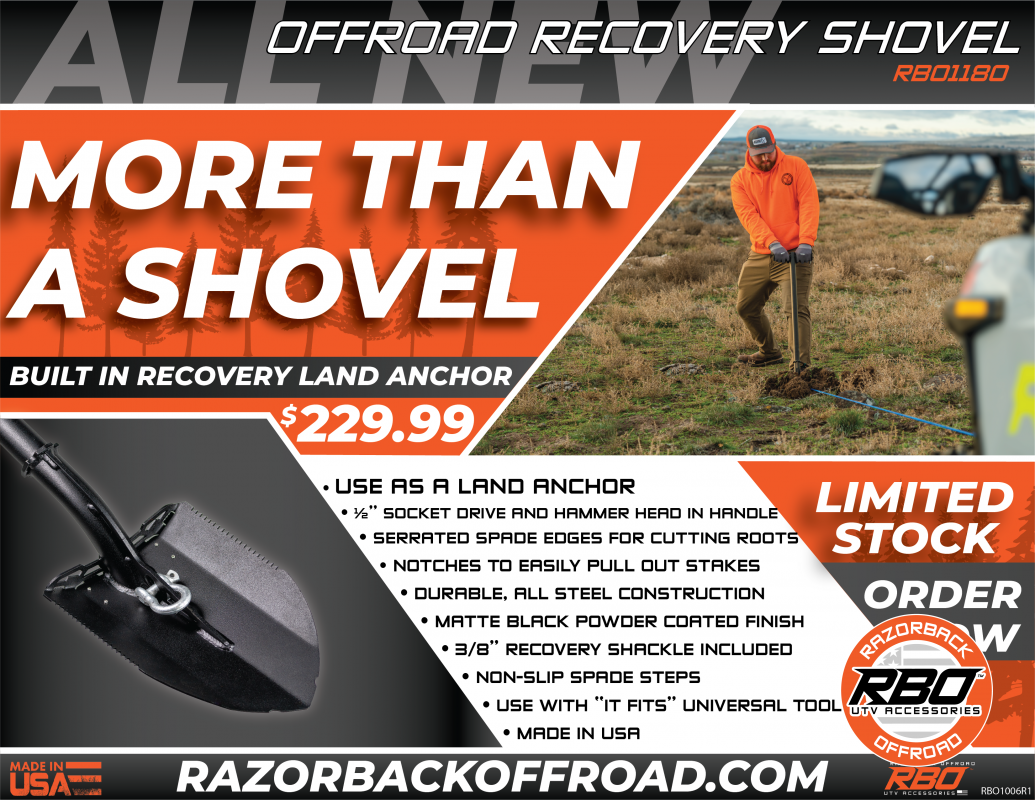Off-Road Recovery Shovel