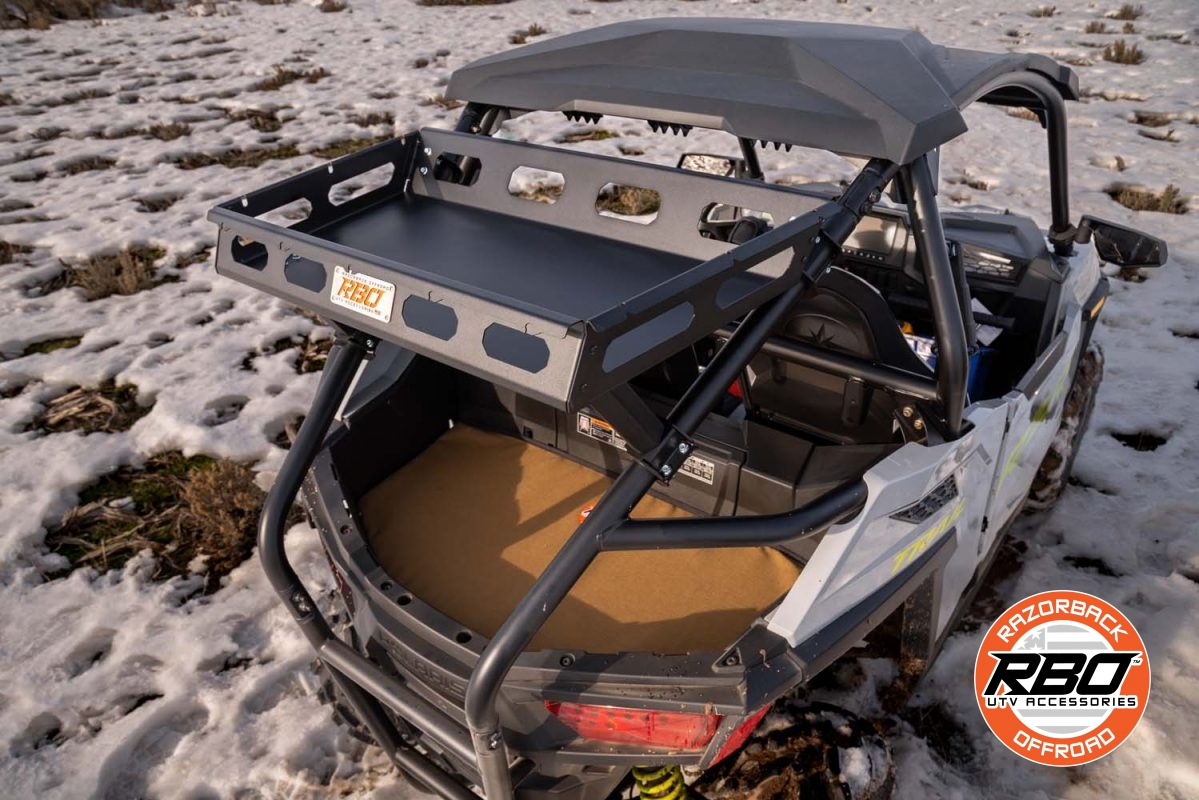 Polaris RZR Trail/TrailS UTV Cargo Rack - RazorBack Offroad™