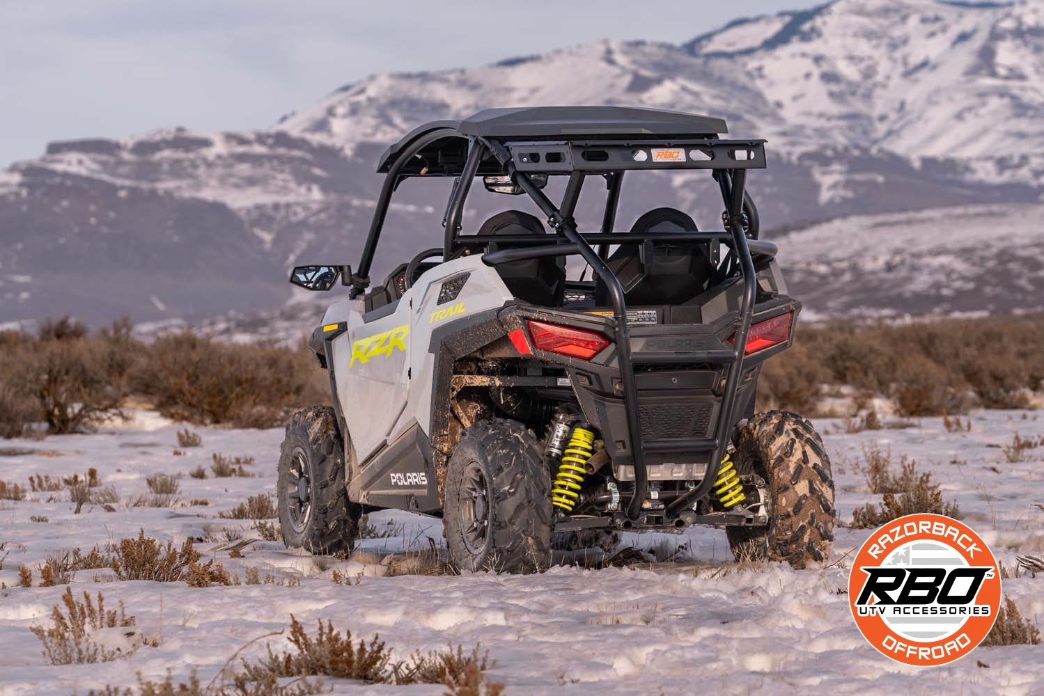 Polaris RZR Trail/TrailS UTV Cargo Rack - RazorBack Offroad™