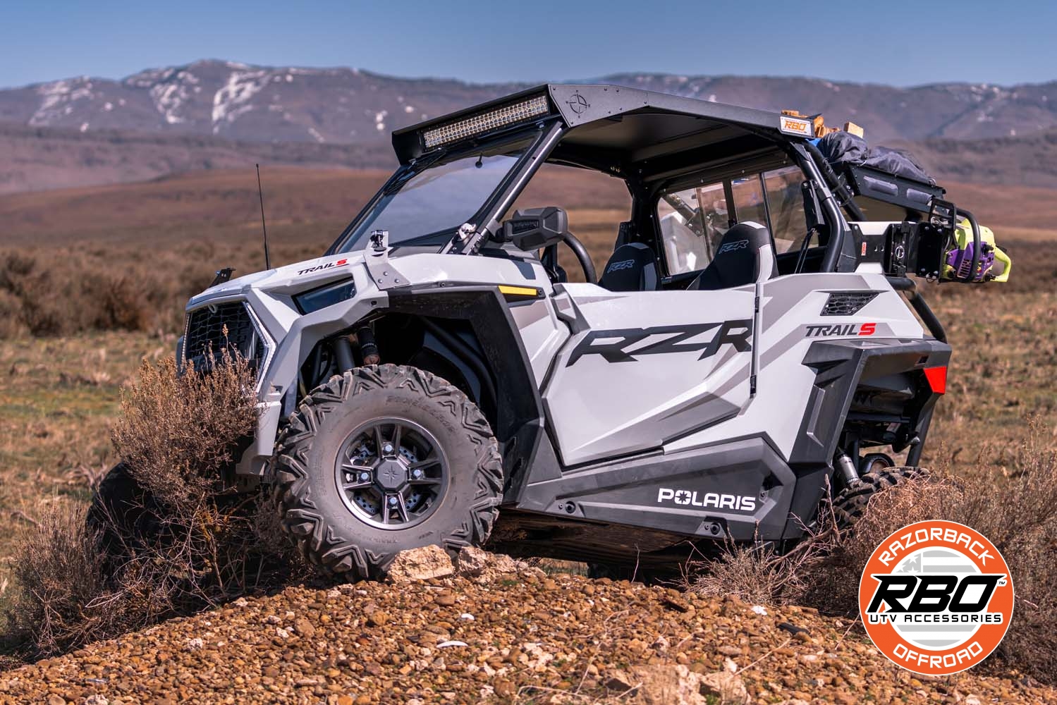 2021 - 2023 Ultimate™ RZR Trail Folding Glass Windshield - RazorBack ...